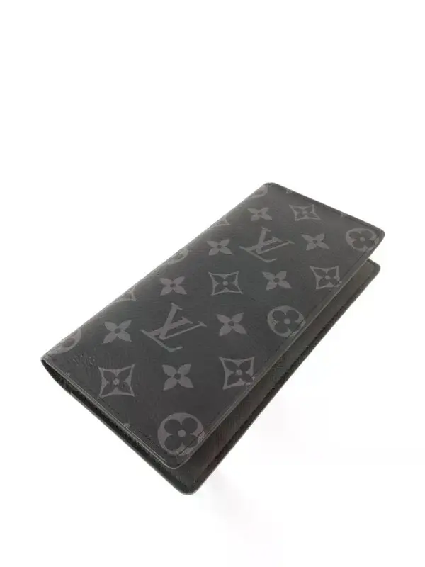 LOUIS VUITTON Brazza Monogram Eclipse Bifold Wallet