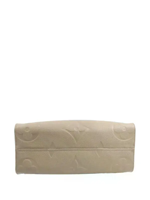 LOUIS VUITTON On The Go Mm Monogram Empreinte Tote Bag