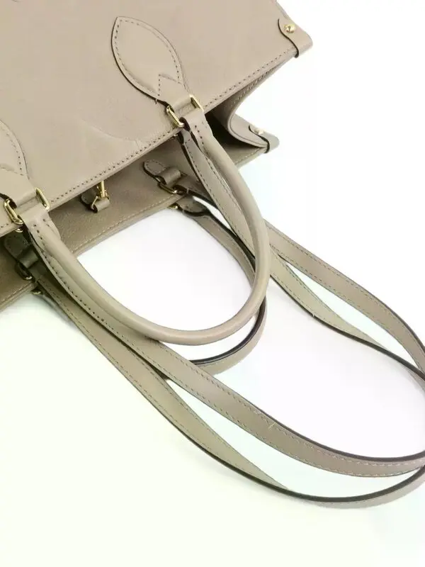 LOUIS VUITTON On The Go Mm Monogram Empreinte Tote Bag