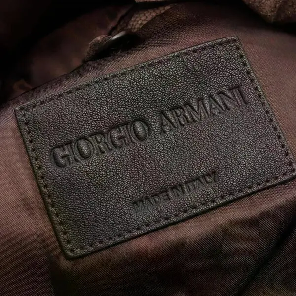 Giorgio Armani 2010s Textured Zip-up Jacket