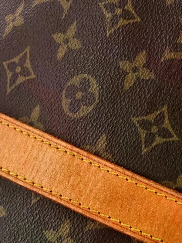 LOUIS VUITTON Keepall Bandouliere Bag Monogram Canvas 60 Travel Bag - Brown