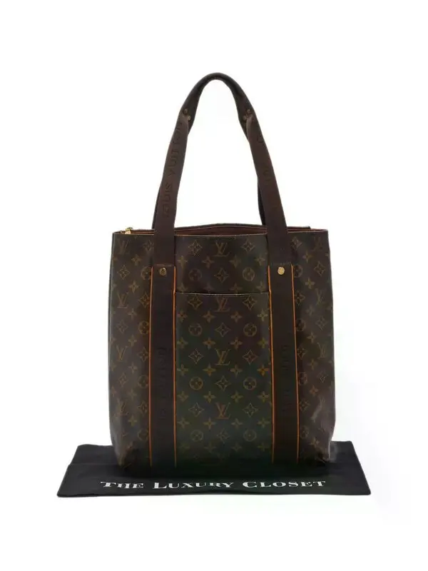 LOUIS VUITTON 2008 Cabas Beaubourg Monogram Tote Bag