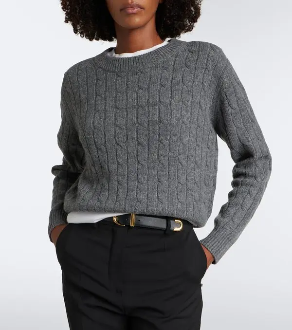 Arch4 Burnaby Cable-knit Cashmere Sweater