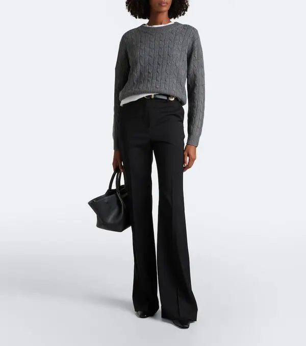 Arch4 Burnaby Cable-knit Cashmere Sweater