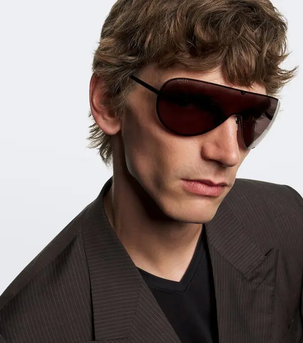 Gucci Shield Sunglasses