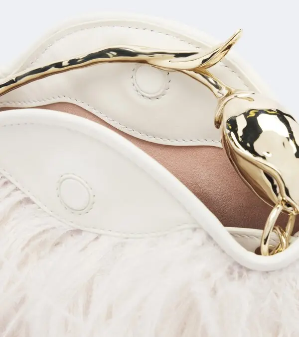 Erdem Bloom Mini Fringed Top-handle Bag