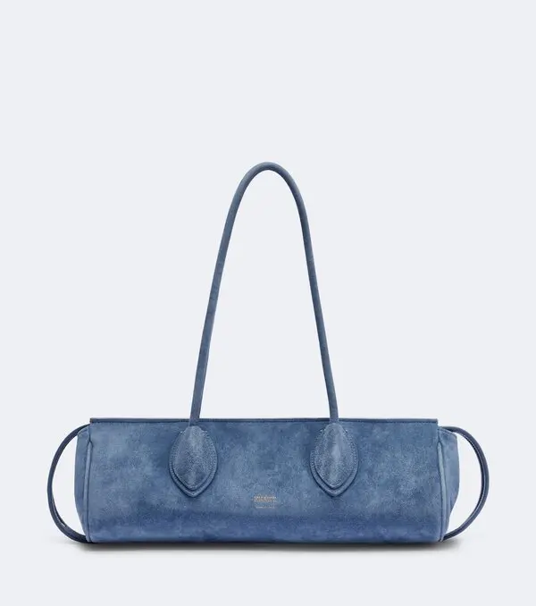 Khaite Donna Medium Suede Shoulder Bag