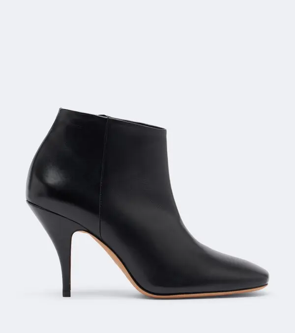 JUDE Credo Leather Ankle Boots - Black
