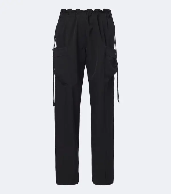 THE ROW Elga Wool Cargo Pants