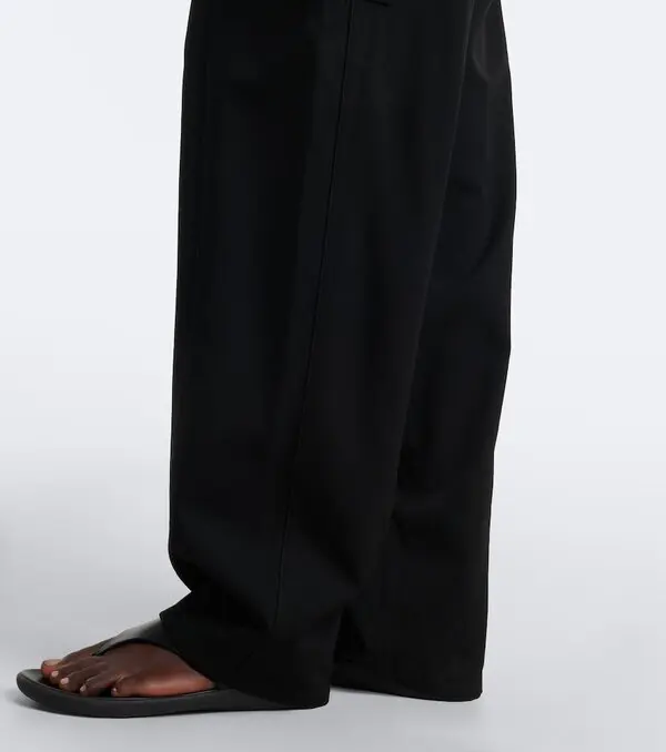 THE ROW Elga Wool Cargo Pants