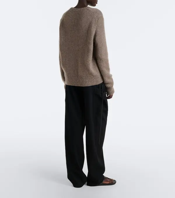 THE ROW Elga Wool Cargo Pants