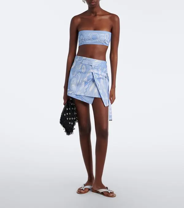 Emilio Pucci Marmo Thong Sandals