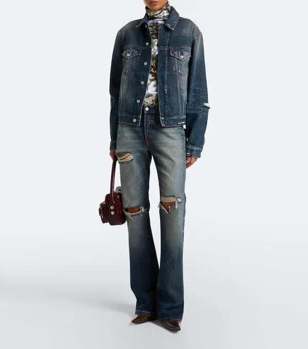 Acne Studios Re-edition Faded Denim Jacket
