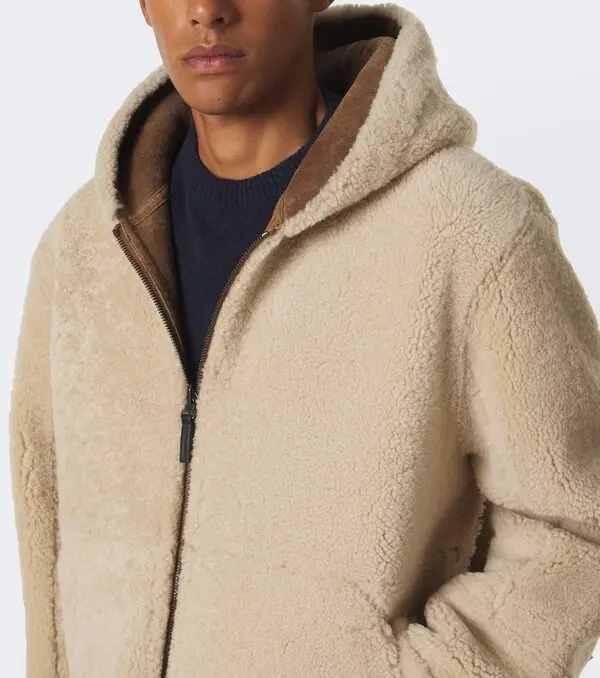 YVES SALOMON Reversible Shearling And Leather Jacket