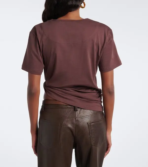 Christopher Esber Bree Quartz Cotton Jersey T-shirt