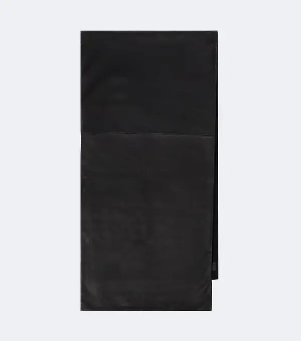 TOTEME Leather Scarf - Black