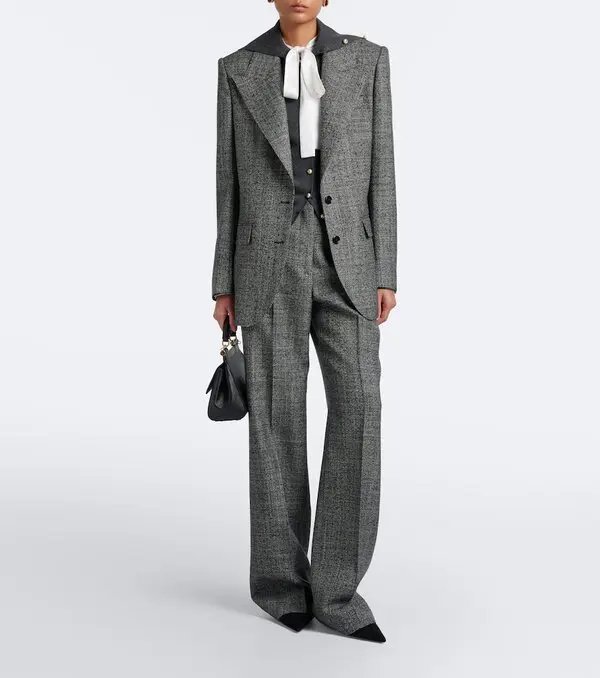 Dolce & Gabbana Virgin Wool Straight Pants
