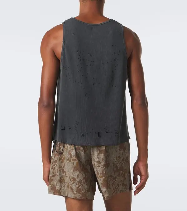Satisfy Mothtech™ Waffle-knit Cotton Tank Top