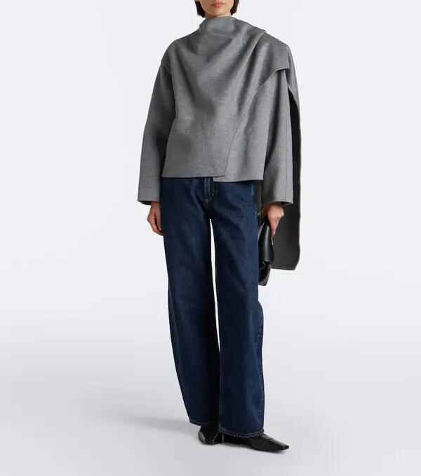 Arch4 Halehurst Cashmere, Silk, And Wool Cape