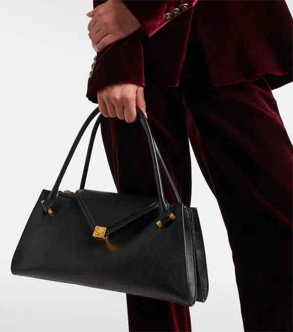 Versace Severine Medium Leather Shoulder Bag