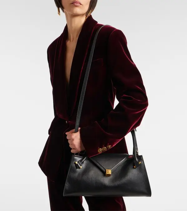 Versace Severine Medium Leather Shoulder Bag