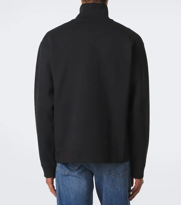 Valentino Garavani Cotton-blend Jersey Sweatshirt