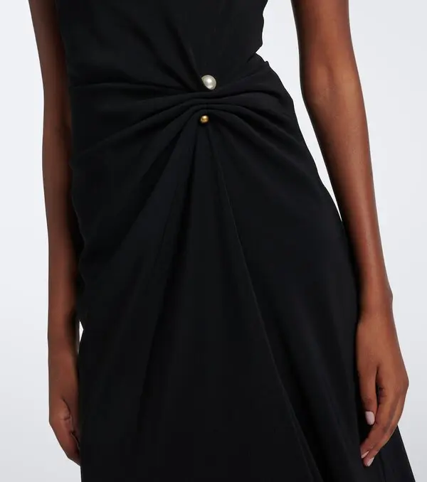 Veronica Beard Freja Embellished Midi Dress