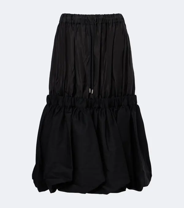 Noir Kei Ninomiya Tiered Midi Skirt