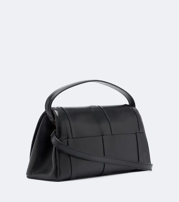 DEMELLIER Florence Small Leather Top-handle Bag