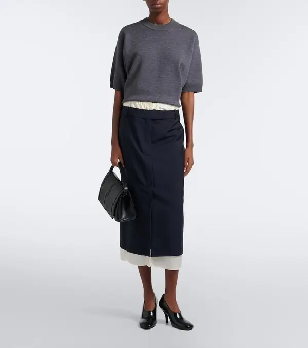 DEMELLIER Florence Small Leather Top-handle Bag
