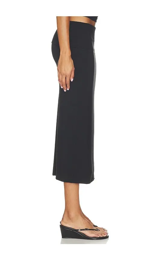 Eterne Elsa Soft Jersey Midi Skirt