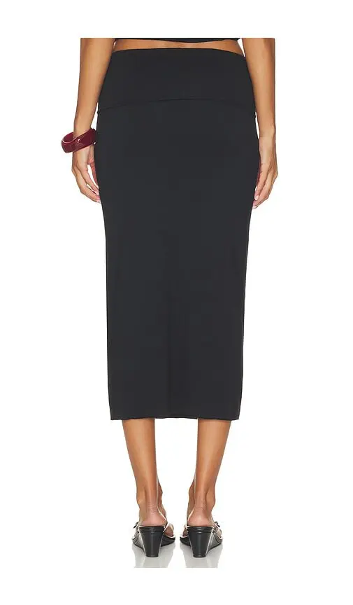 Eterne Elsa Soft Jersey Midi Skirt