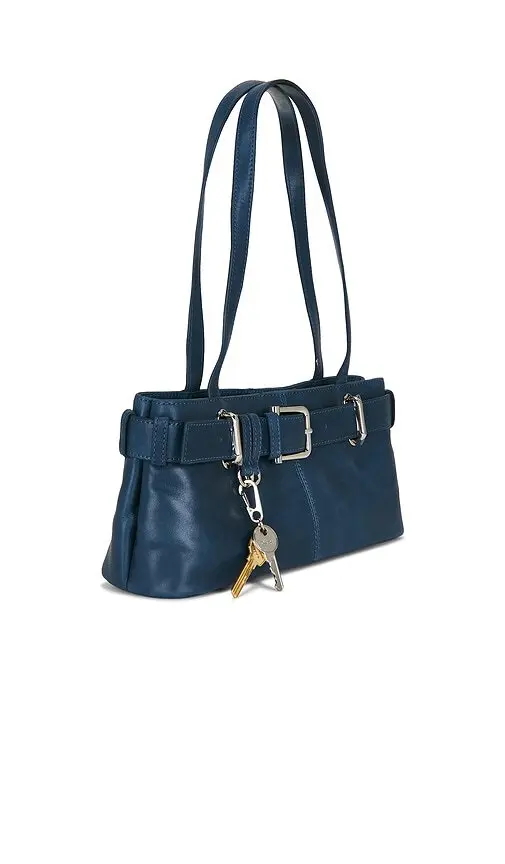 OSOI Shoulder Brocle Mini Bag In Blue