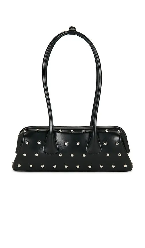 OSOI Boat Wide Mini Shoulder Bag In Black