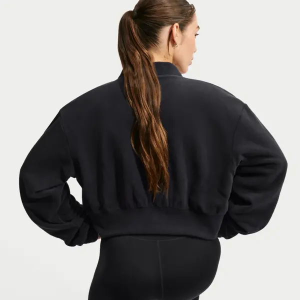 Nike One Therma-fit Fleece Bomber Jacket - Black