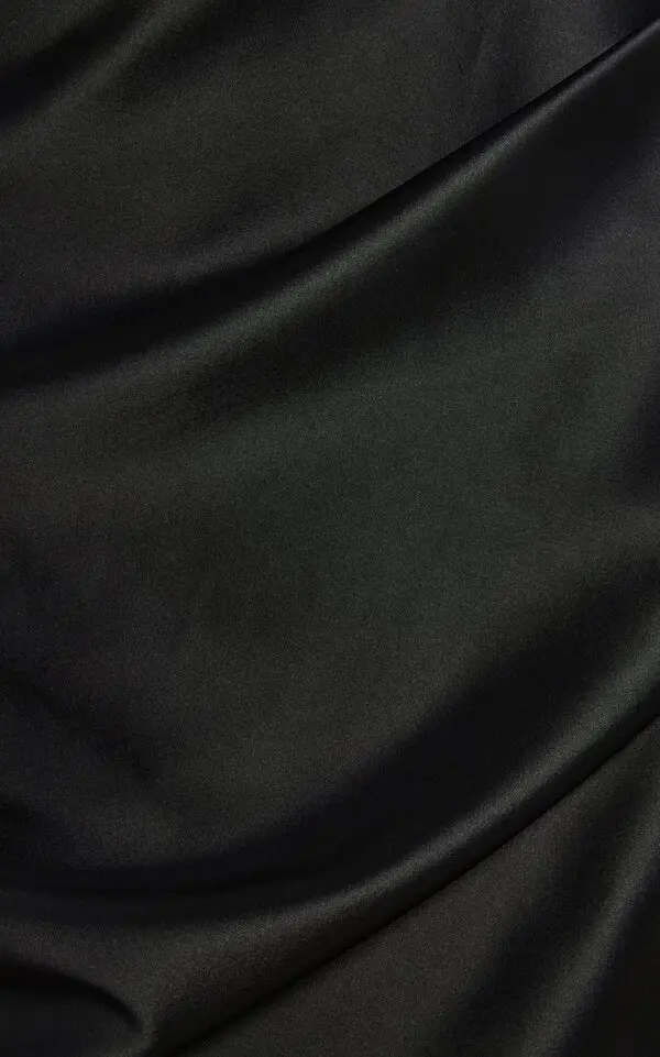 Paris Georgia Mase Ruched Satin Maxi Dress