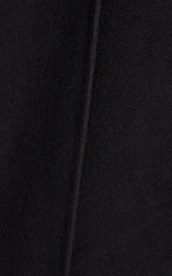 THE FRANKIE SHOP Leroy Funnel-neck Wool-blend Coat