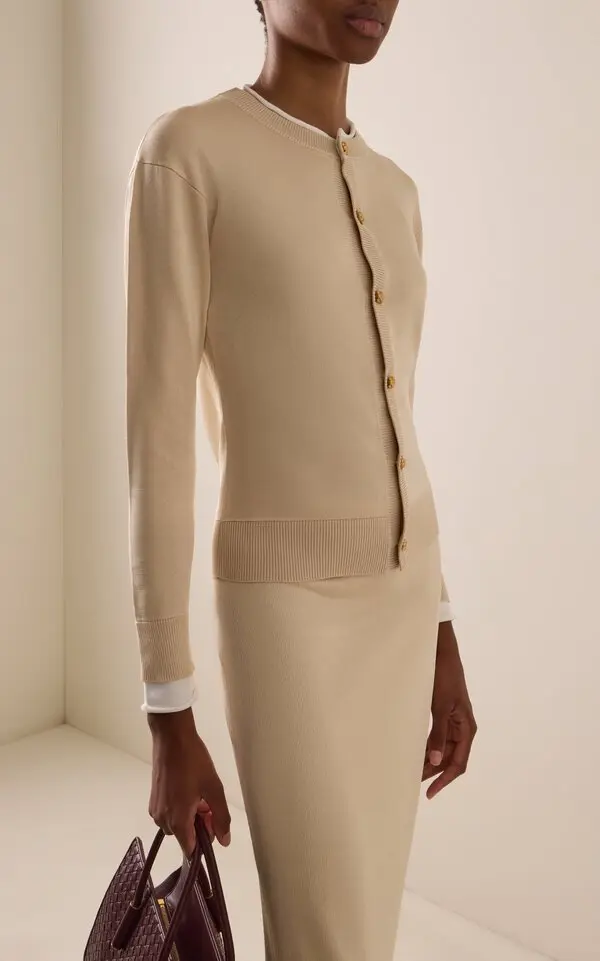 Bottega Veneta Knitted Silk-blend Cardigan