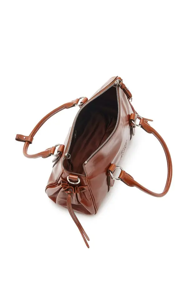 Miu Miu Leather Top Handle Bag