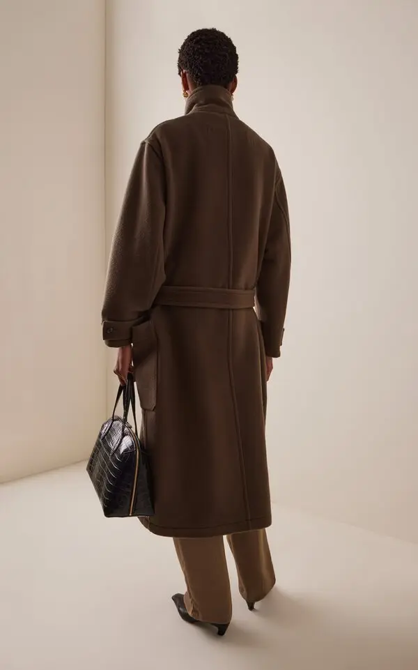 LEMAIRE Wrap Cotton Trench Coat