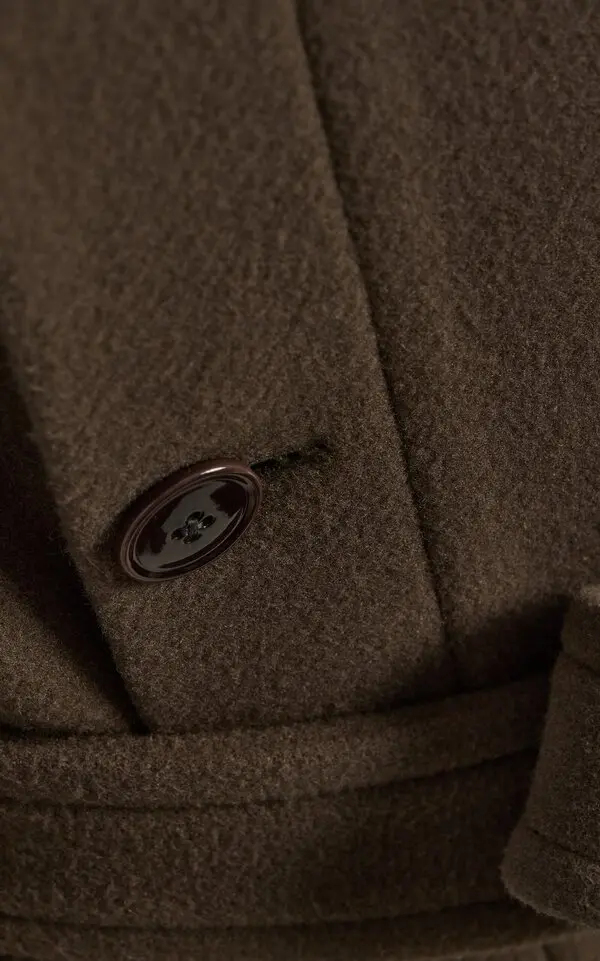 LEMAIRE Wrap Cotton Trench Coat