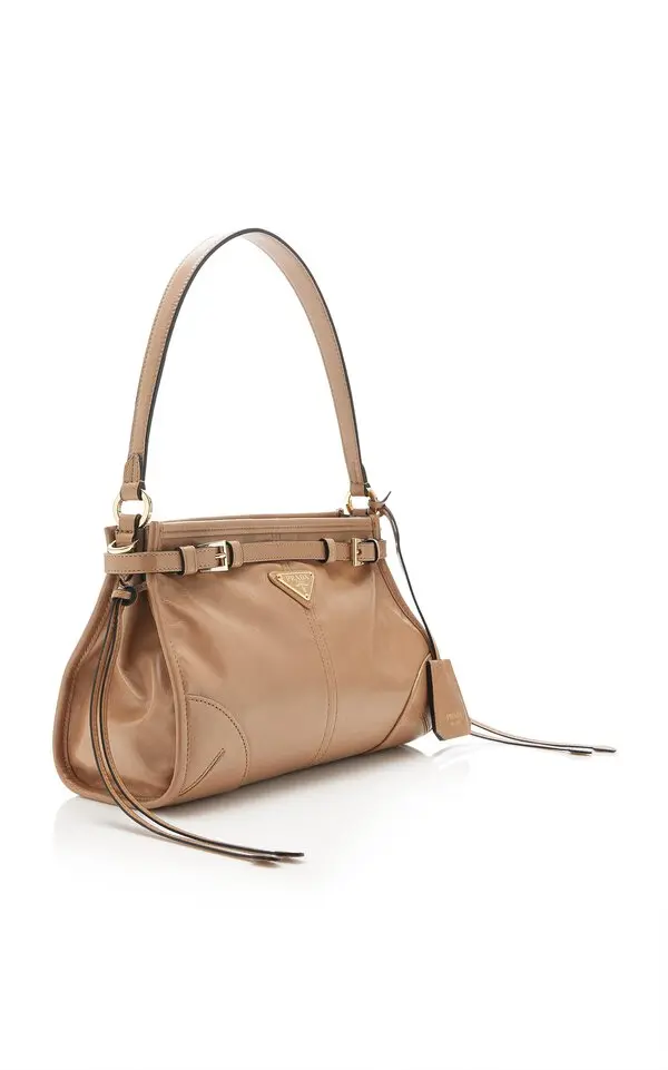 Prada Bonnie Leather Top Handle Bag
