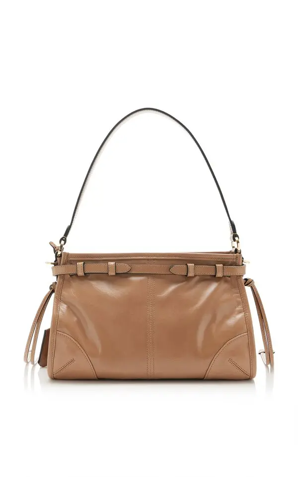 Prada Bonnie Leather Top Handle Bag