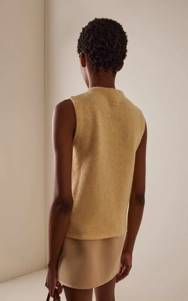 Miu Miu Brushed Wool Vest