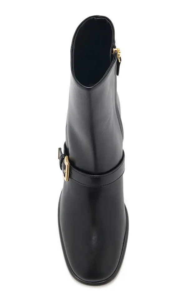 Prada Tronchetti Leather Boots