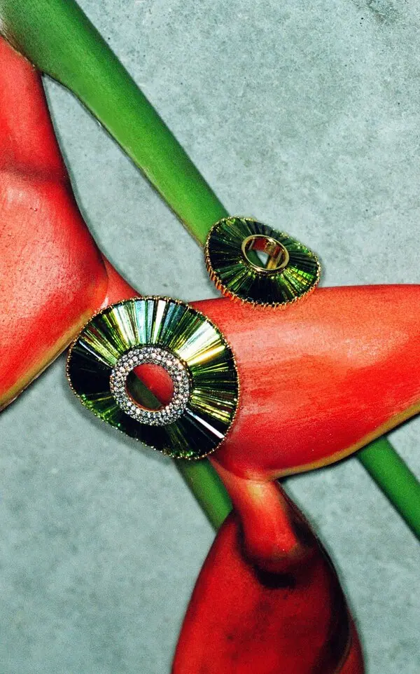 Nak Armstrong Open Sensu 18k Yellow Gold Cuff Bracelet