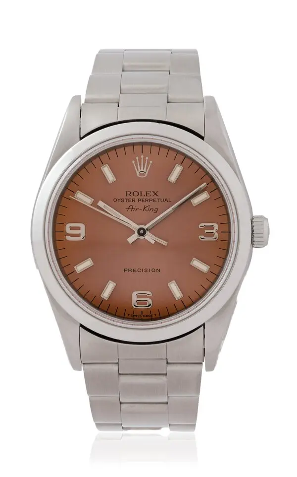 STEPHANIE WINDSOR Rolex Airking Vintage Watch - Silver