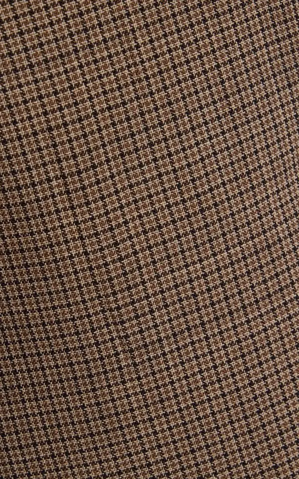 Prada Houndstooth Wool Coat