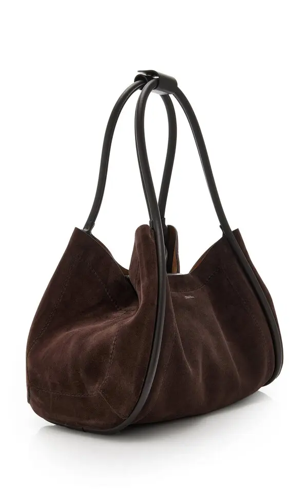 Max Mara Marine Suede Bag