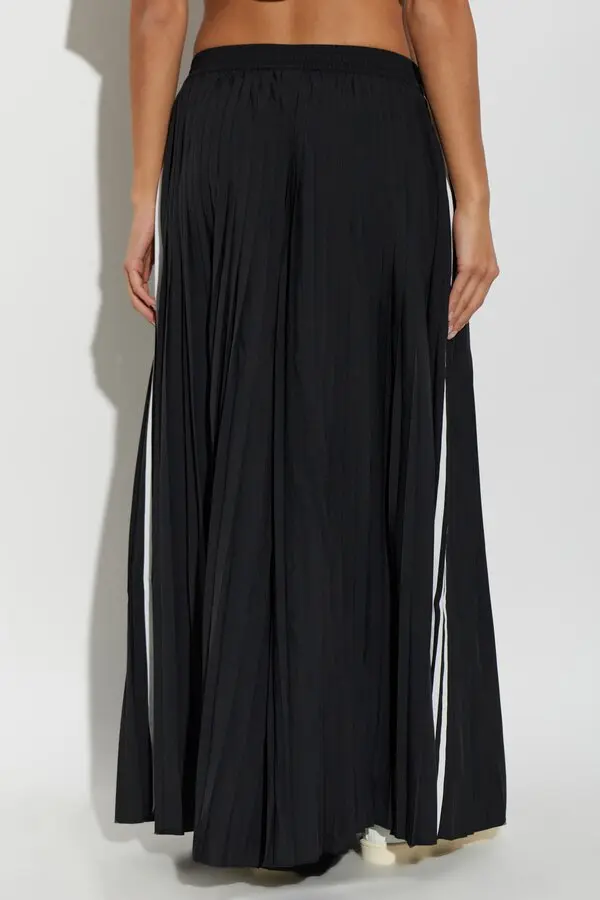 ADIDAS ORIGINALS Pleated Wide-leg Trousers